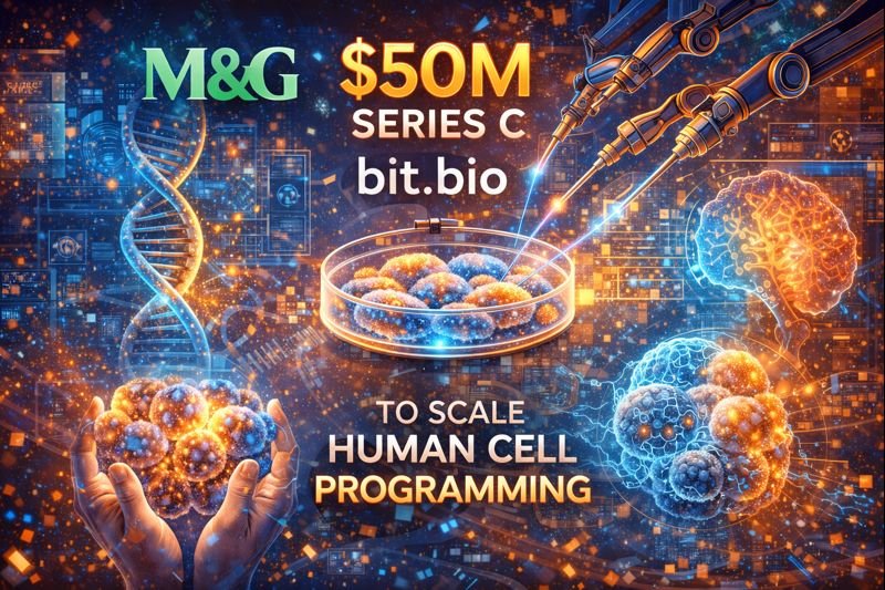 M&G Leads $50 Million Series C In bit.bio To Scale Human Cell Programming